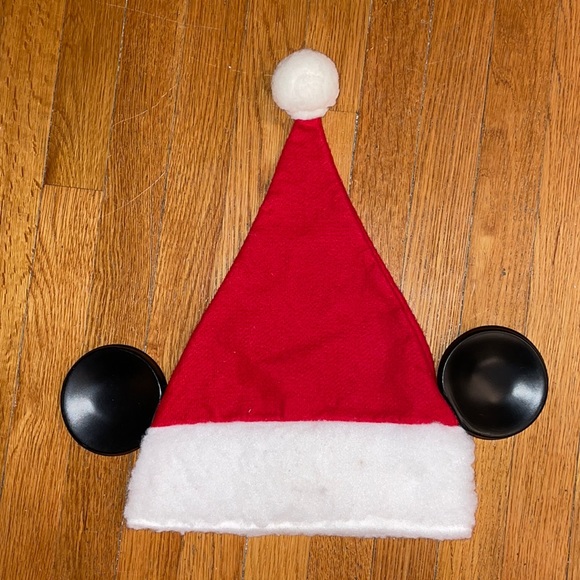 Disney | Accessories | Disney Mickey Mouse Santa Hat | Poshmark
